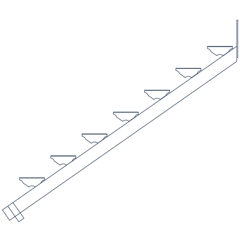 Stair Stringers - APG Group - High Volume Manufacturing and Galvanzing