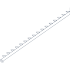 16 Step Galvanized Stair Stringers (Pair) - APG Group - High Volume ...